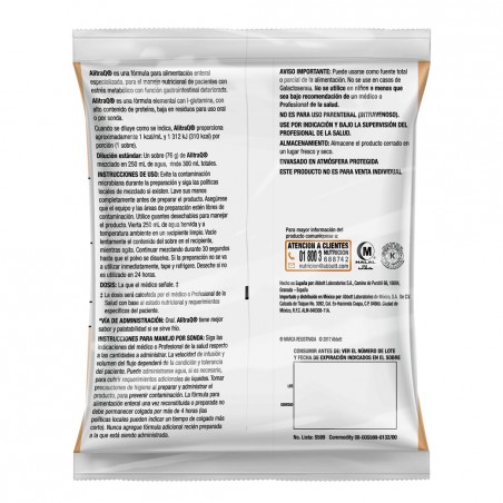 Alitraq 76 g Con 6 Sobres Sabor Vainilla