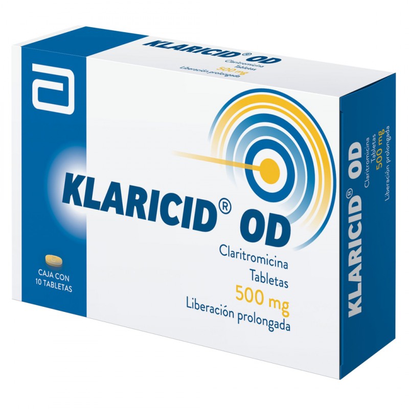 Comprar Klaricid OD 500 mg Caja Con 10 Tabletas - RX2 en Abbott Tienda ...