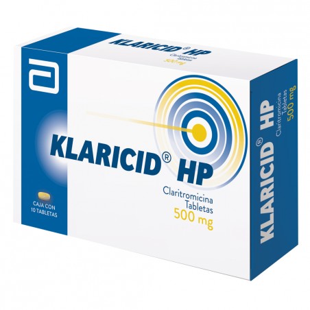 Comprar Klaricid HP 500mg Caja con 10 Tabletas en Abbott Tienda México