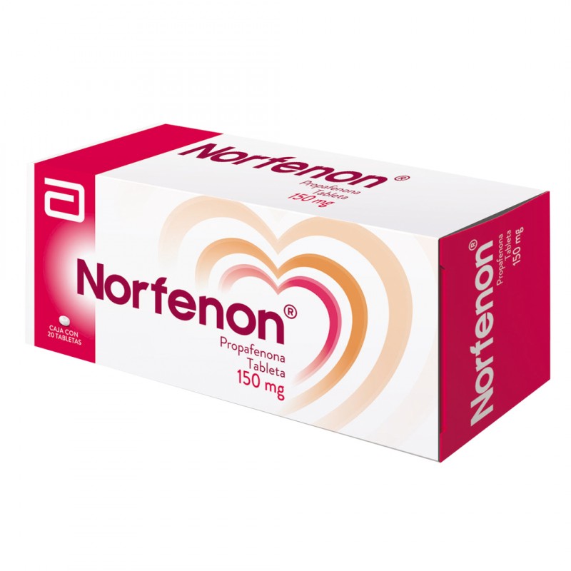 Norfenon 150 mg | 20 Tabletas | Abbott México