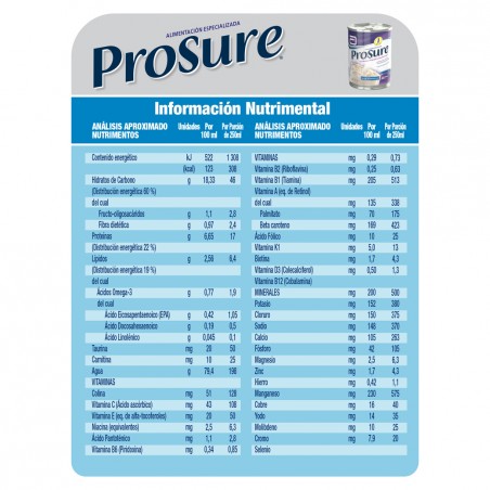 Prosure Vainilla 250 ml | 24 Piezas | Abbott México