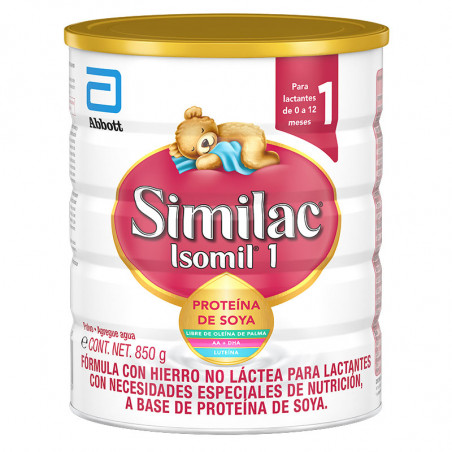 Comprar Similac Isomil 1 Polvo Lata Con 850g en Abbott Tienda México.