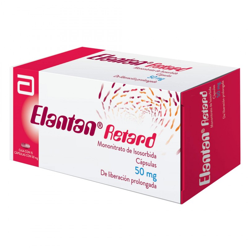 Elantan Retard 50 mg | 15 Cápsulas | Abbott México
