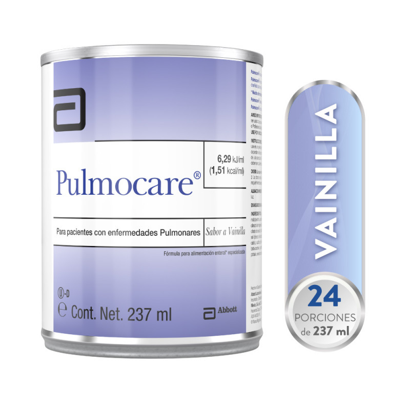 Pulmocare - Formula Especifica para Enfermedad Pulmonar - Vainilla - 237 mL