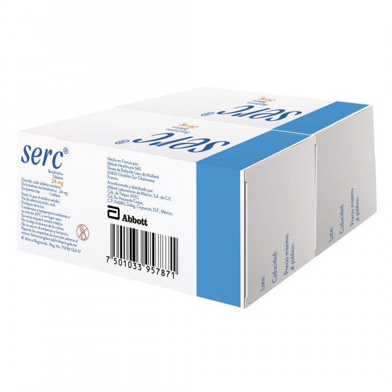 SERC® 24 mg C/30 DUO PACK