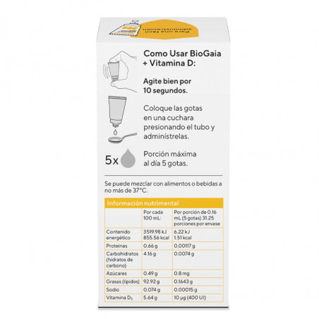 BioGaia®+Vitamina D gotas