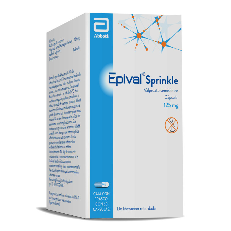 EPIVAL® SPRINKLE 125 mg C/60 Caps