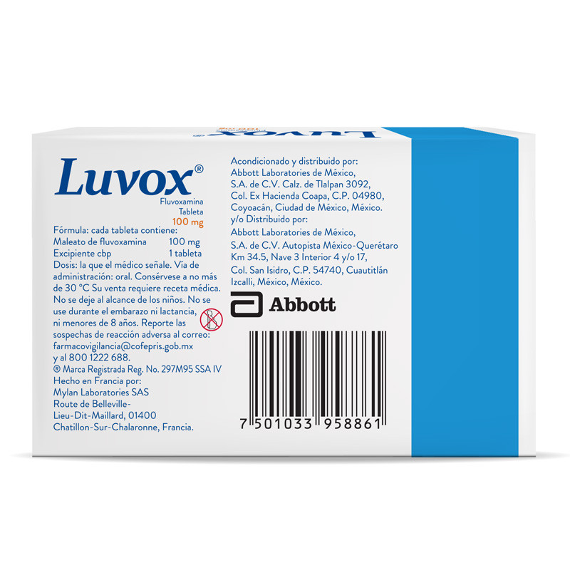 LUVOX® 100 mg C/30 TABS