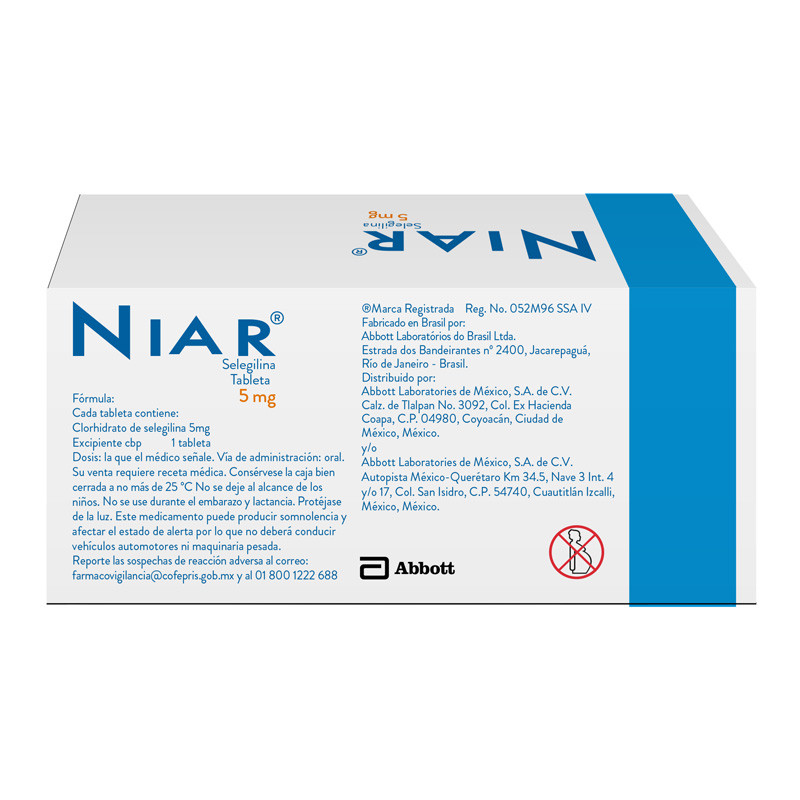 NIAR® 5 mg C/20 TABS