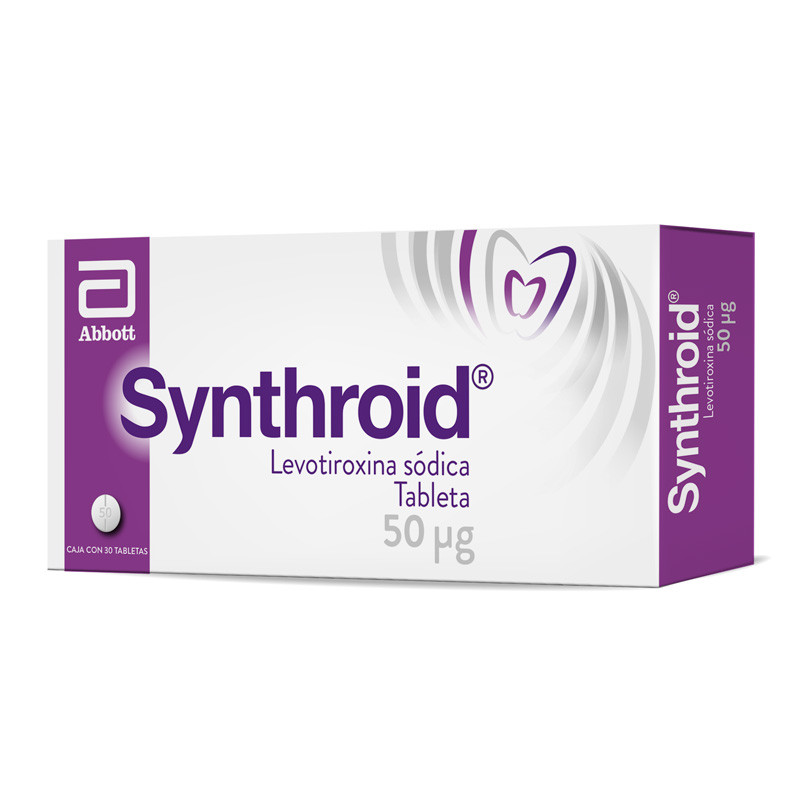 SYNTHROID® 50 mcg C/30 Tabs