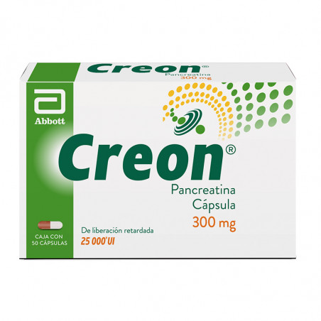 CREON® 25,000 UI 300 mg C/50 Caps