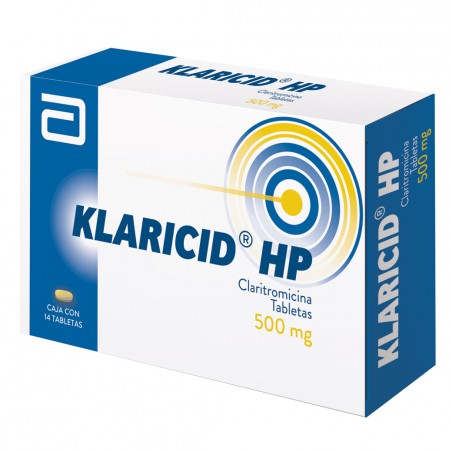 Klaricid HP 500 mg | 14 Tabletas | Abbott México